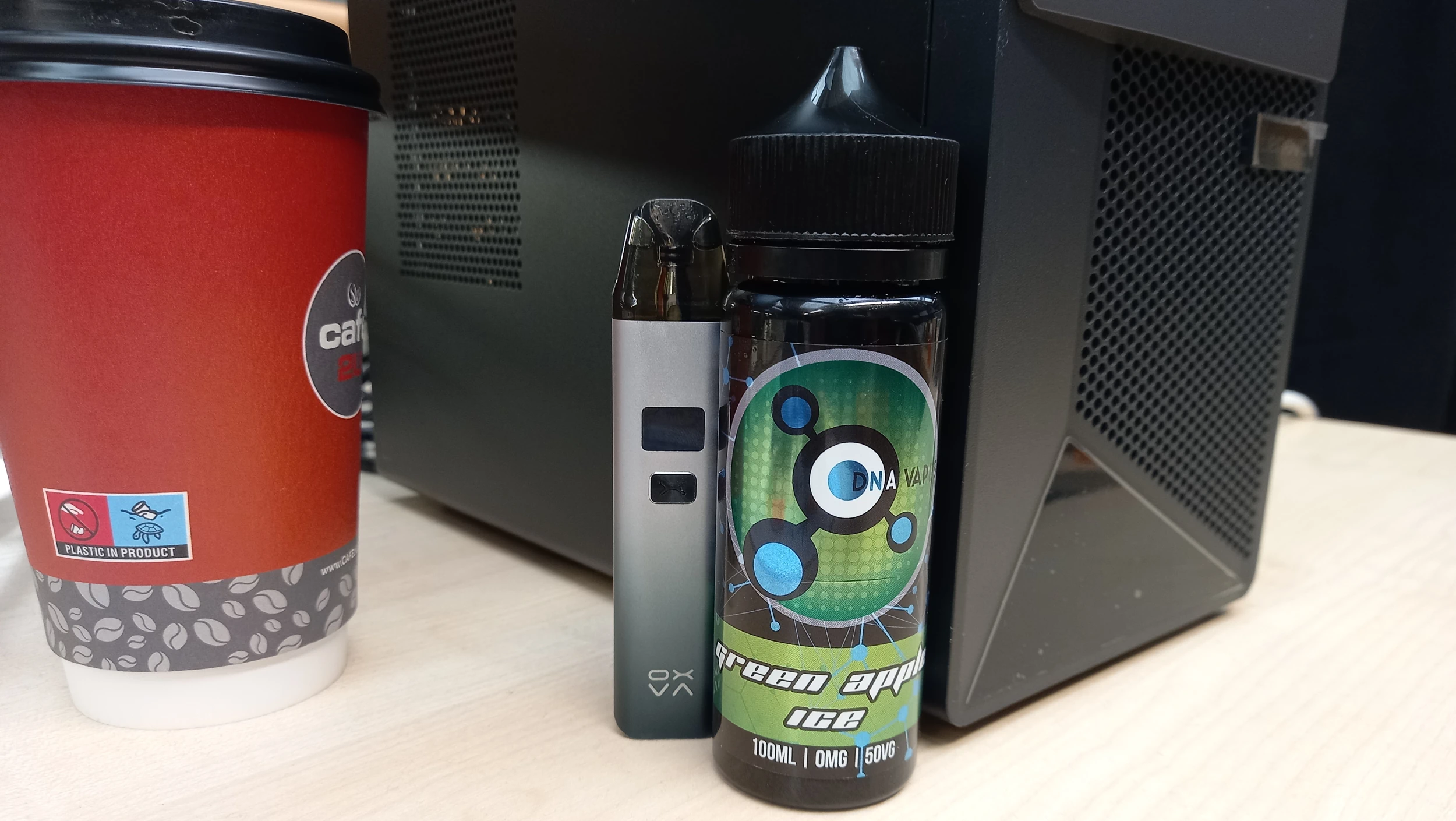E-Liquid Review: DNA Vapes Green Apple Ice - Vape Geezer